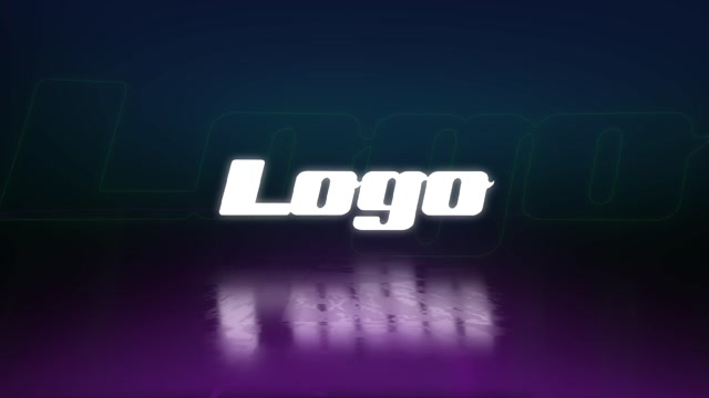Logo Light Sweep Templates Royalty-Free - Storyblocks