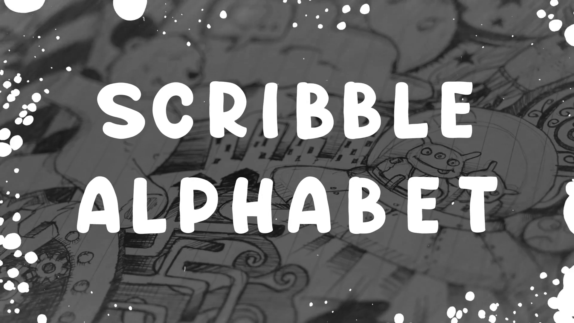 Scribble Alphabet | Fcpx Template SBV-338719024 - Storyblocks