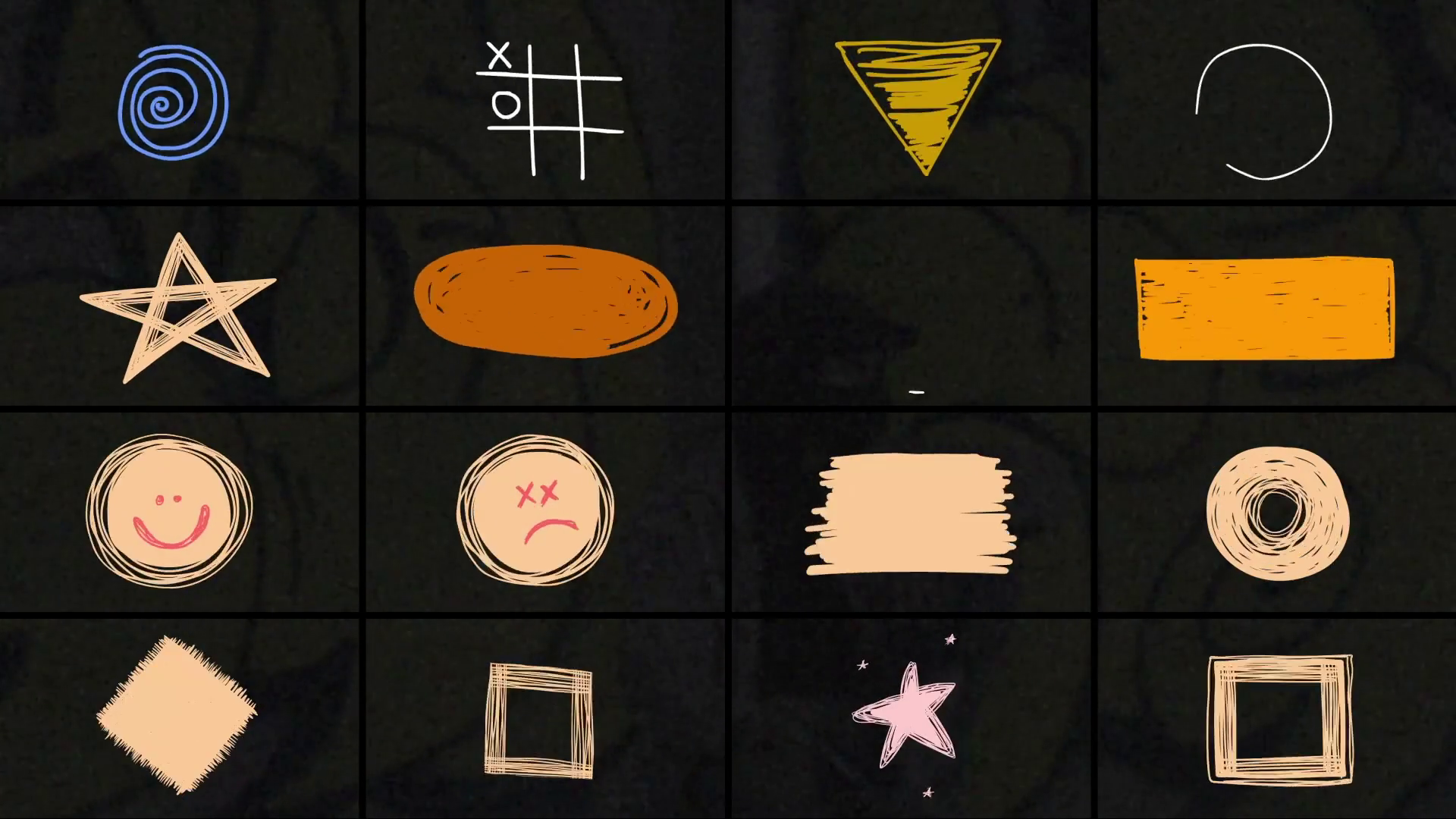 Scribble Elements And Transitions for Premiere Pro 00:46 SBV-347010723 ...