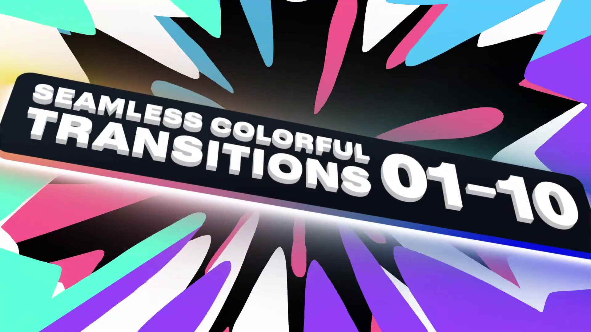 Seamless Colorful Transitions Premiere Pro Template SBV-348422439 ...