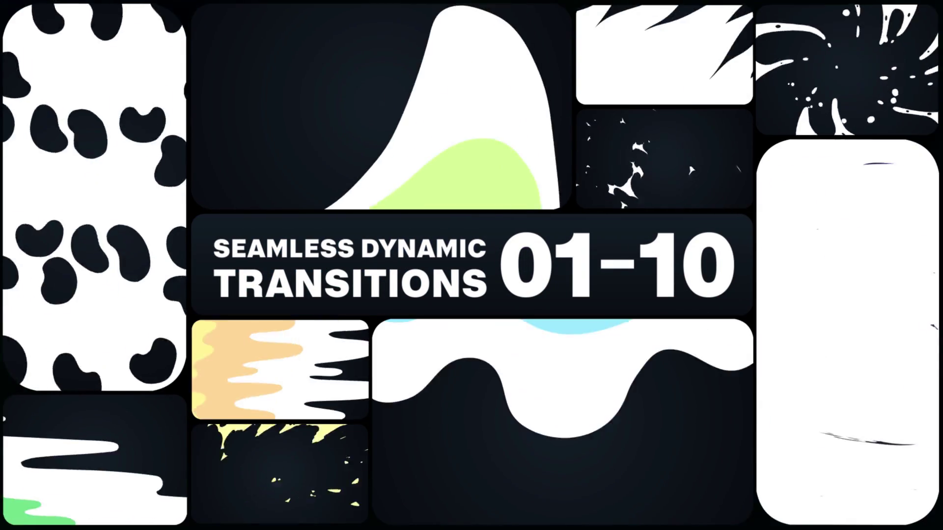 Seamless Dynamic Transitions Premiere Pro Template SBV-348375943 ...