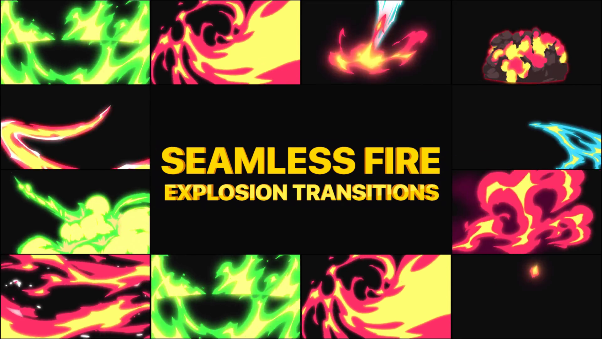 Seamless Fire Explosion Transitions Motion Stock Footage SBV-348282187 - Storyblocks
