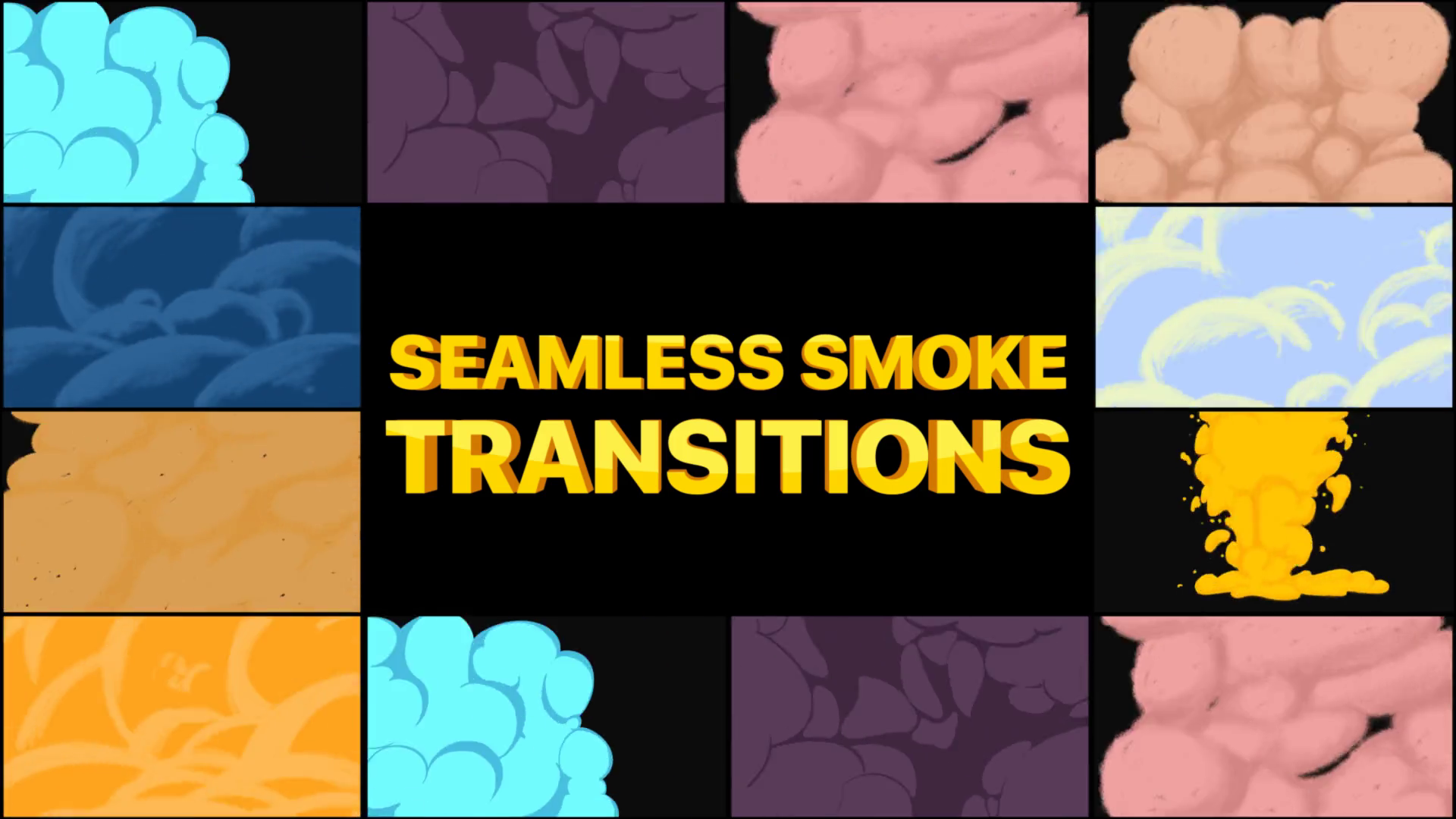 Seamless Smoke Transitions Motion Graphics Stock Footage SBV-347773740 - Storyblocks
