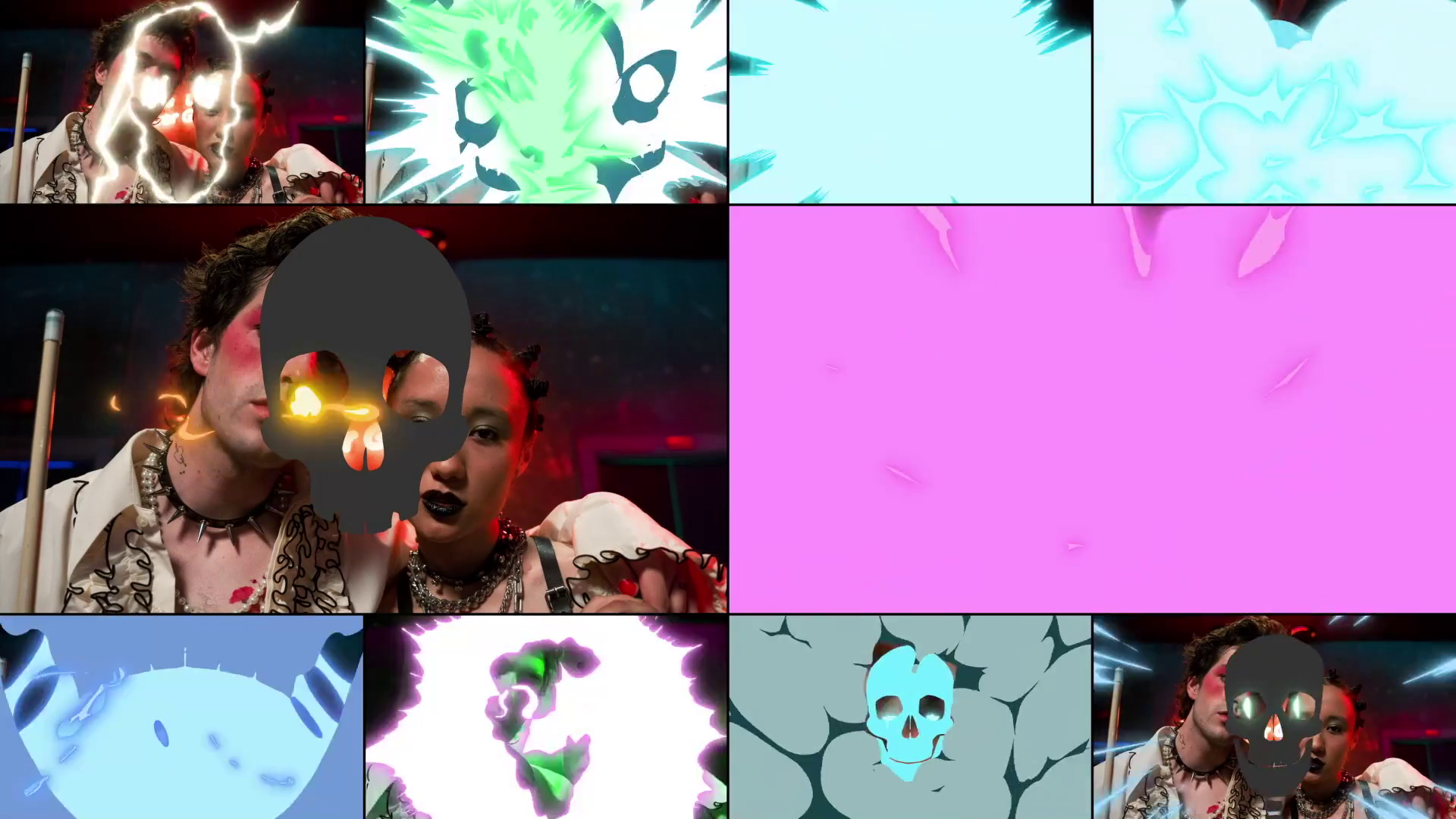 Skull Transitions Effects Template SBV-348620321 - Storyblocks