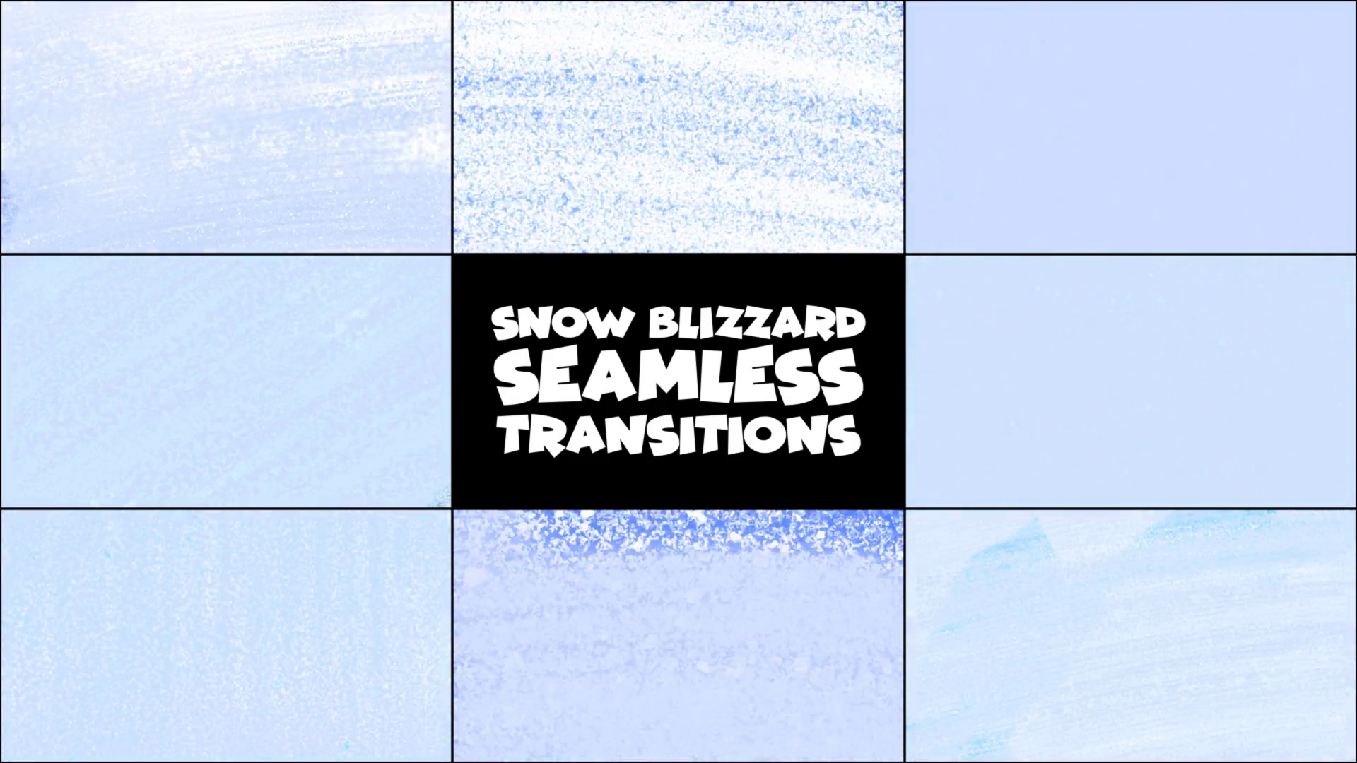 Snow Blizzard Seamless Transitions Is Magic Stock Footage SBV-348738823 ...