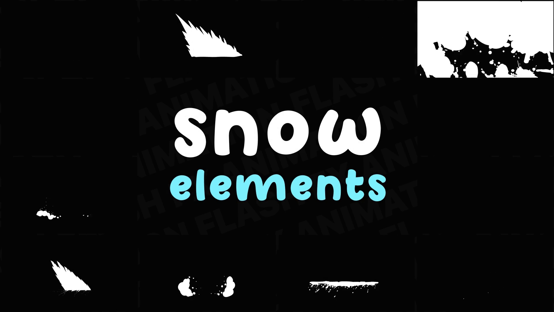 Snowy Elements | DaVinci Resolve Template SBV-348643742 - Storyblocks
