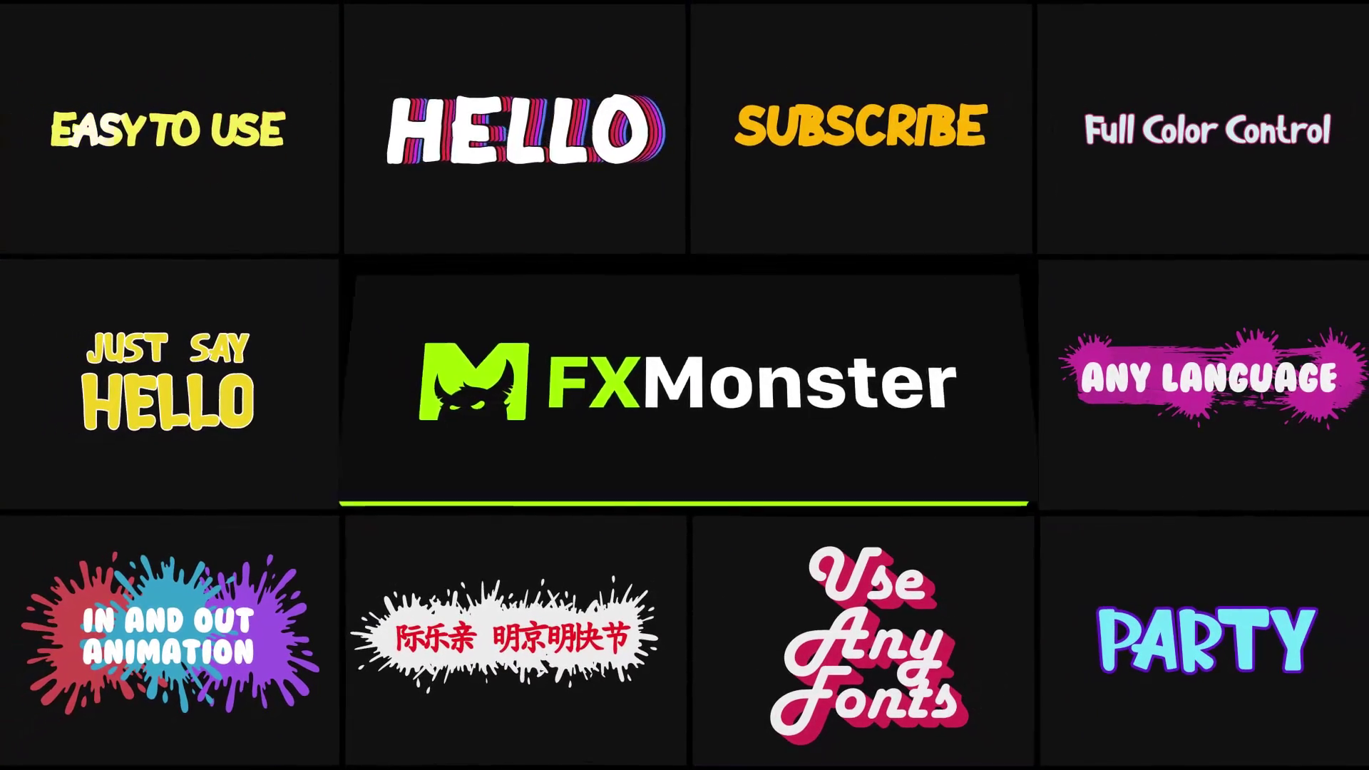 Stylish Titles DaVinci Resolve Template SBV-348912756 - Storyblocks