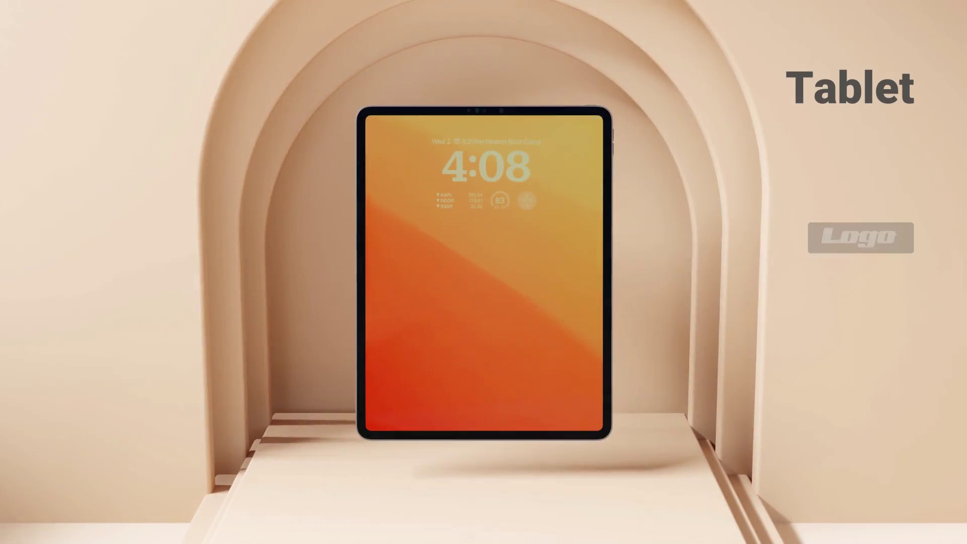 Tablet Pad Mock Up DaVinci Resolve Template SBV-349088937 - Storyblocks