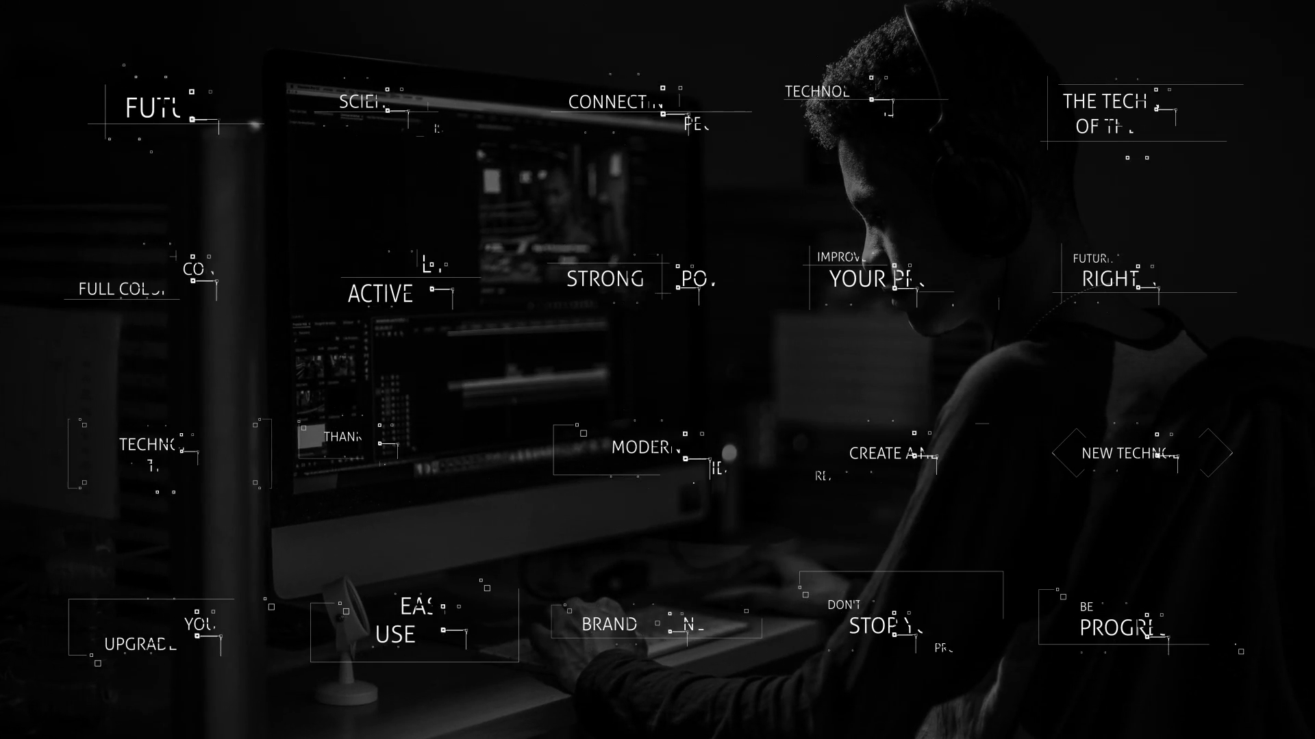 Technology Titles DaVinci Resolve Template SBV-348749838 - Storyblocks