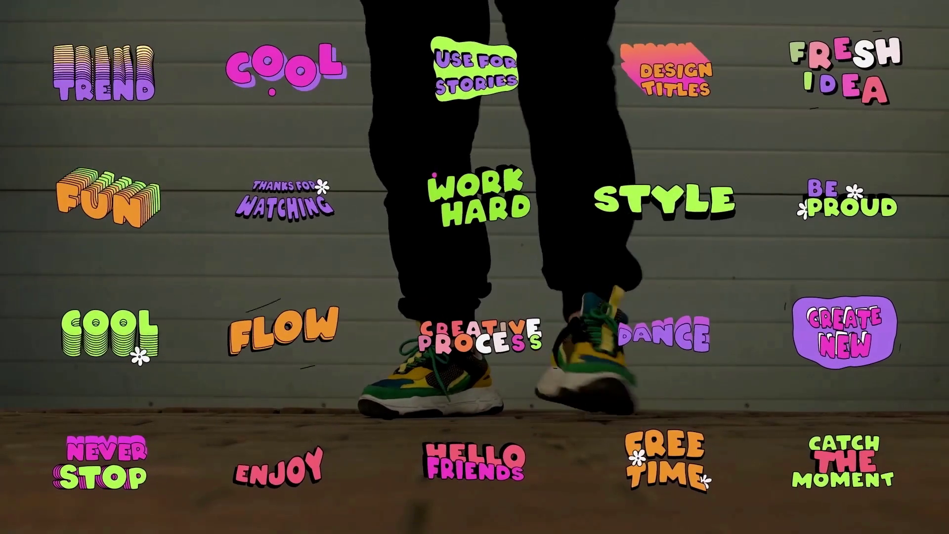 Text Design Titles Premiere Pro Template SBV-348426756 - Storyblocks