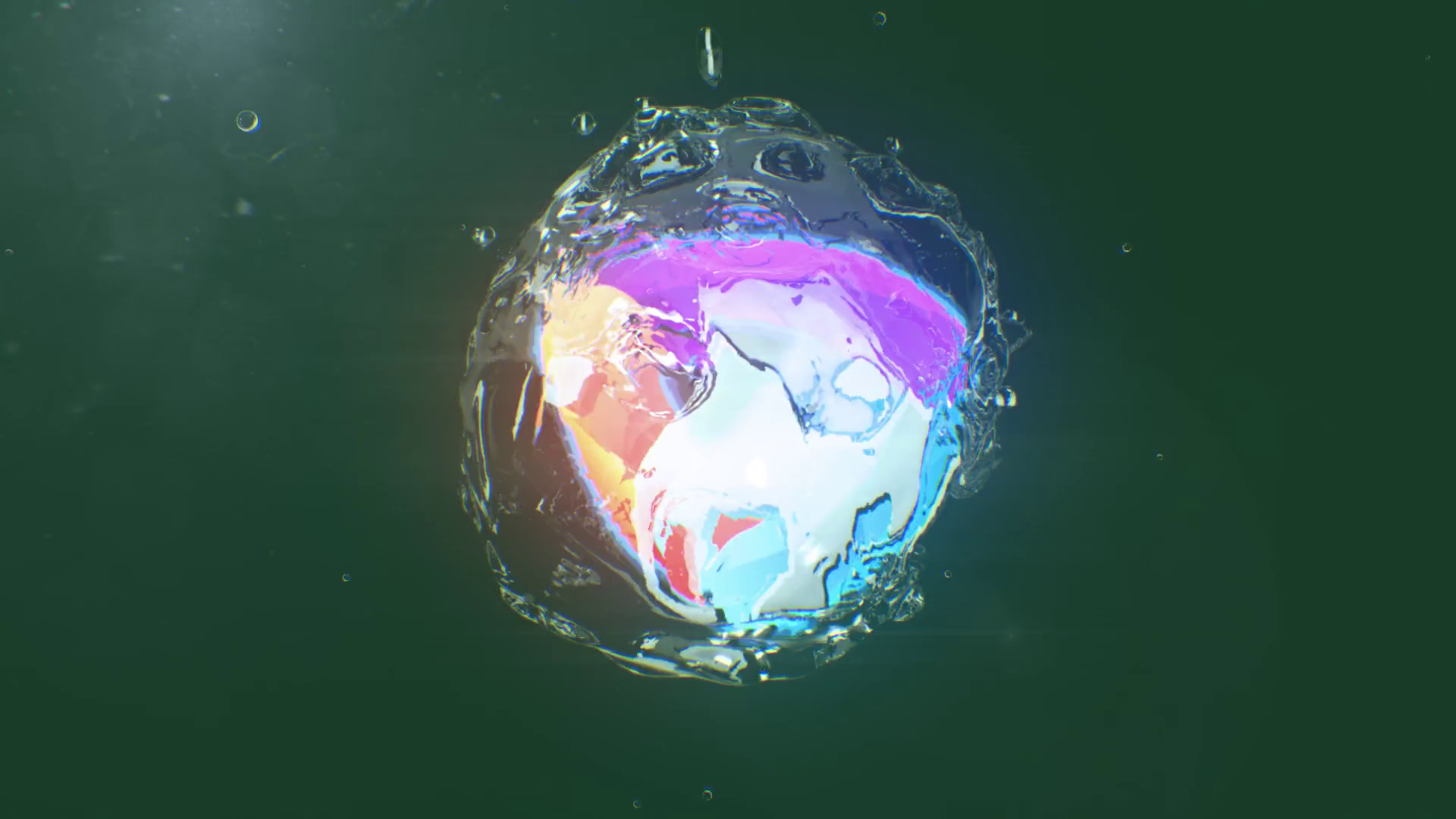 Water Sphere Logo Premiere Pro Template SBV-348509423 - Storyblocks