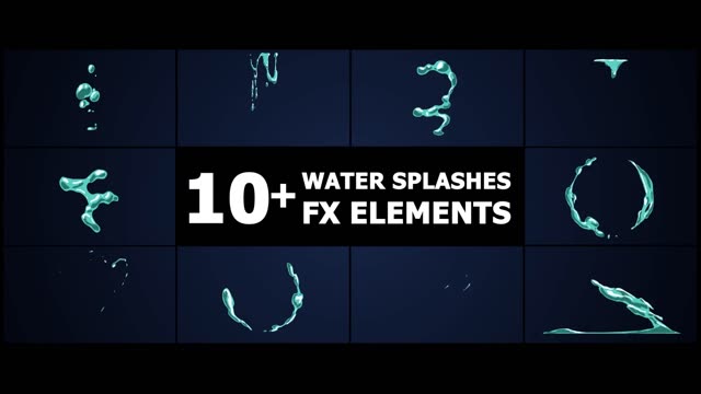 Water Effects Templates Royalty-Free - Storyblocks