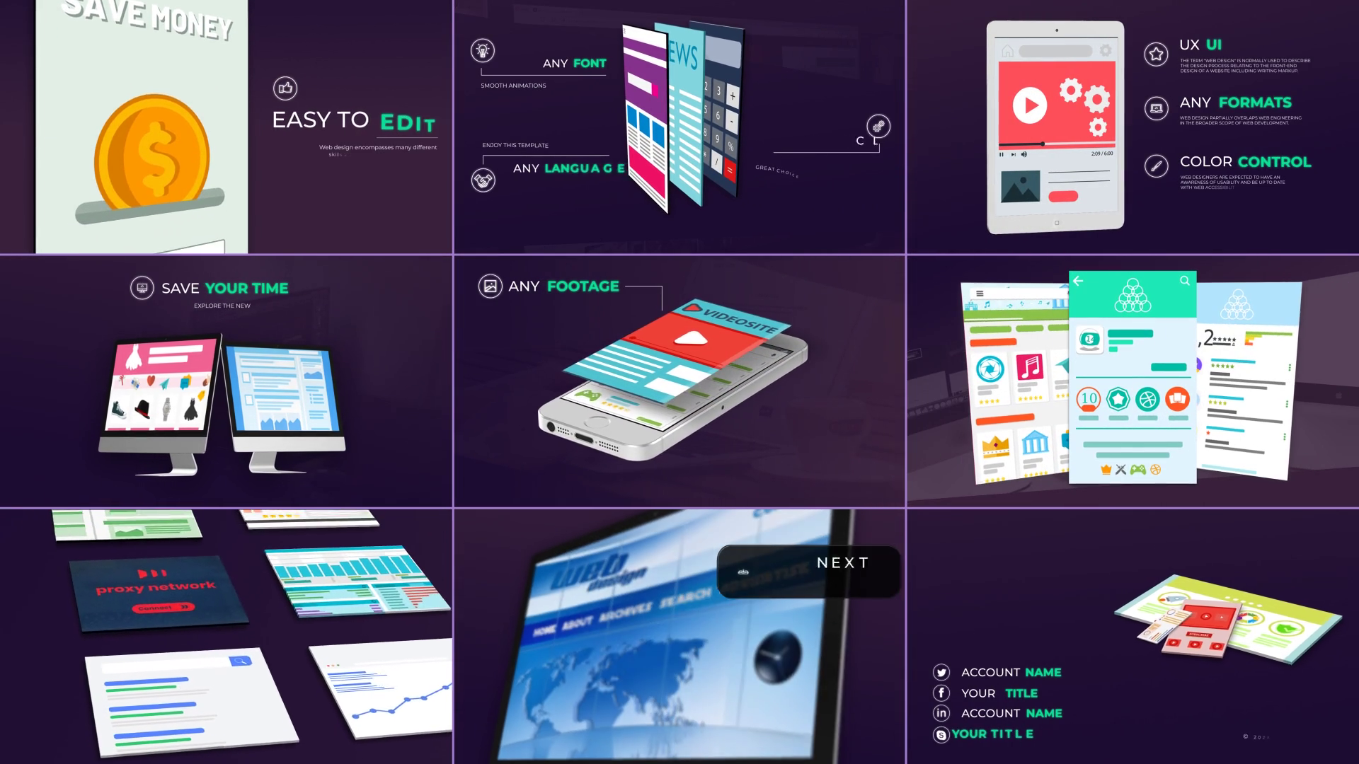 Website Presentation Pack Effects Template SBV-348558997 - Storyblocks