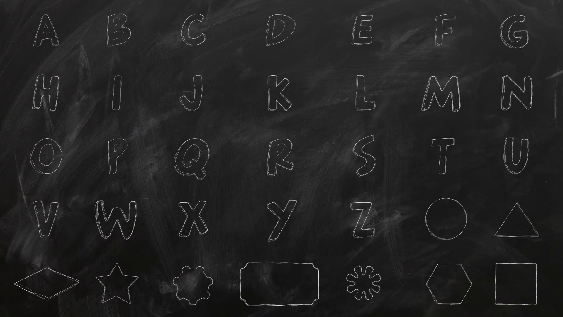 Wiggly Font Kit Shape Effects Template SBV-348433399 - Storyblocks