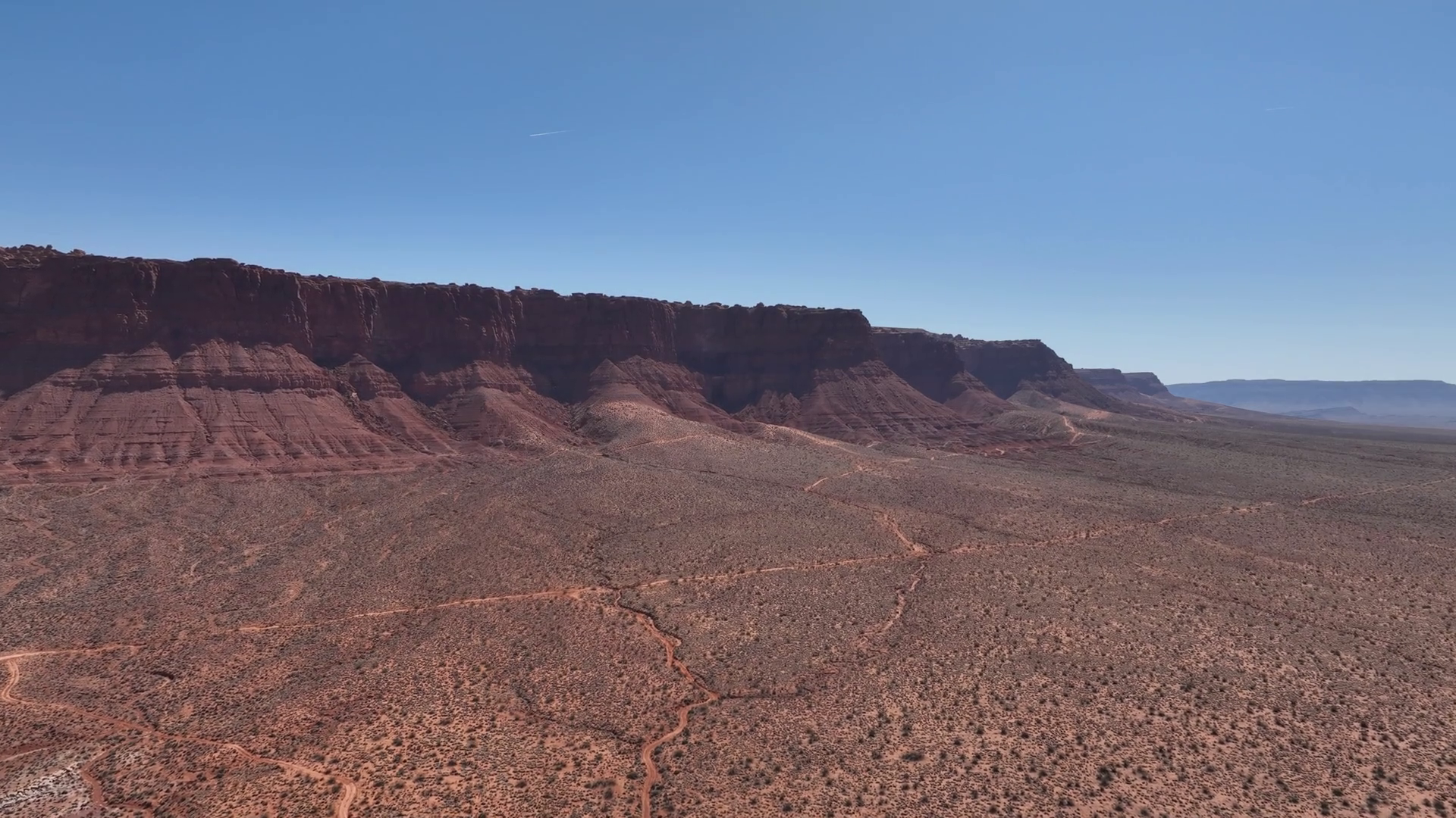 Scenic Southwest Desert Terrain Featuring Stock Footage SBV-352536211 ...