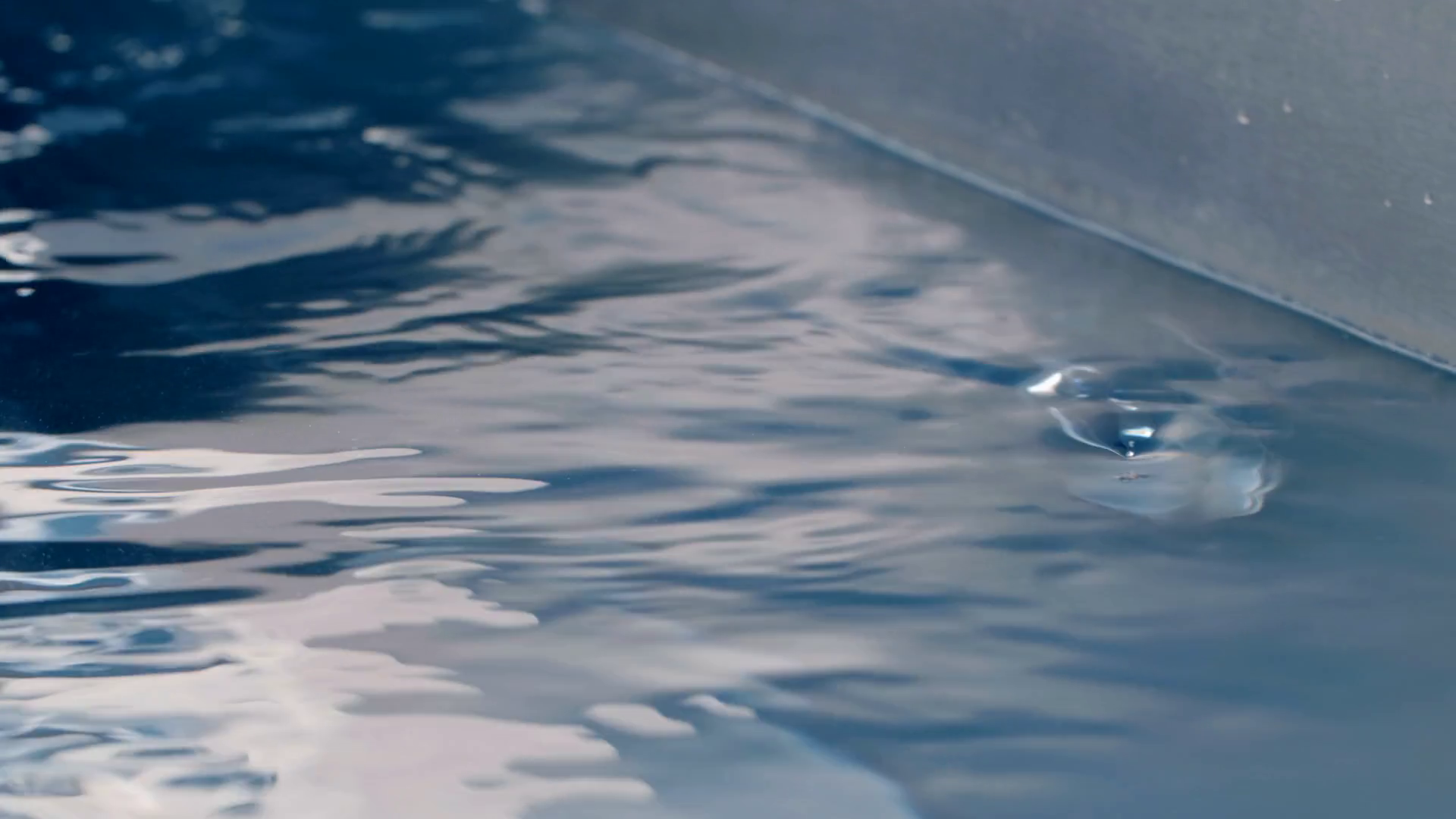 The Serene Movement Of Water In Pool Water Stock Footage SBV-348693362 ...