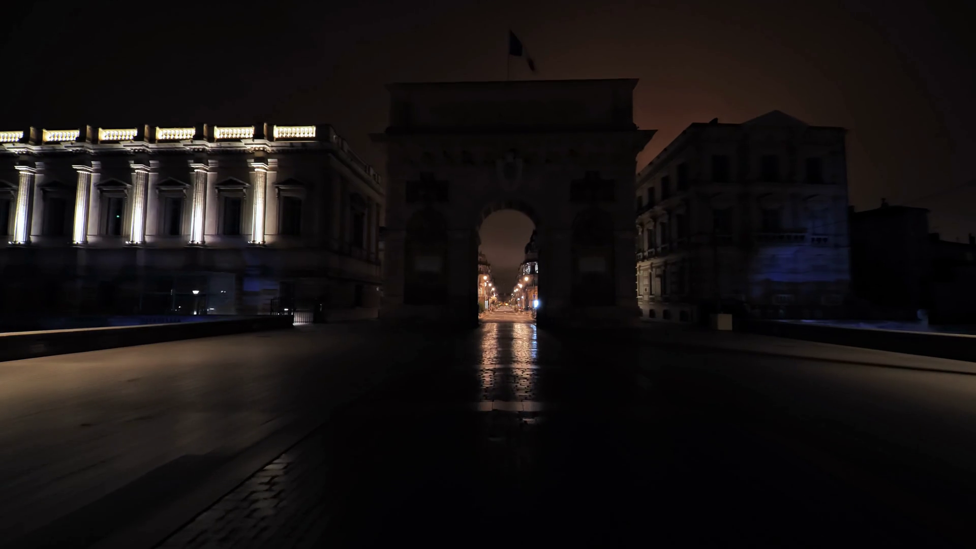 Beautiful Rich Area Empty Streets Of Stock Footage SBV-347330985 ...