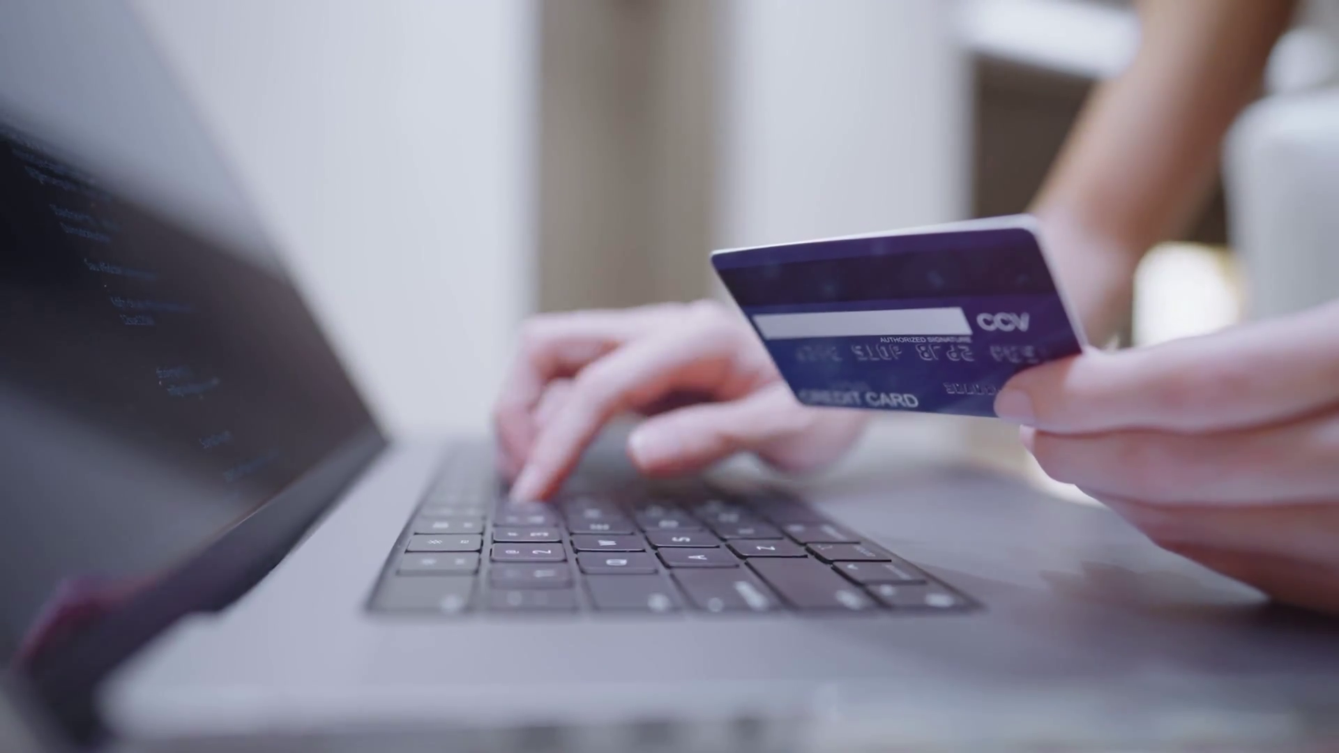 Shot Of Credit Card User Look At Credi Card Stock Footage SBV-347133693 ...