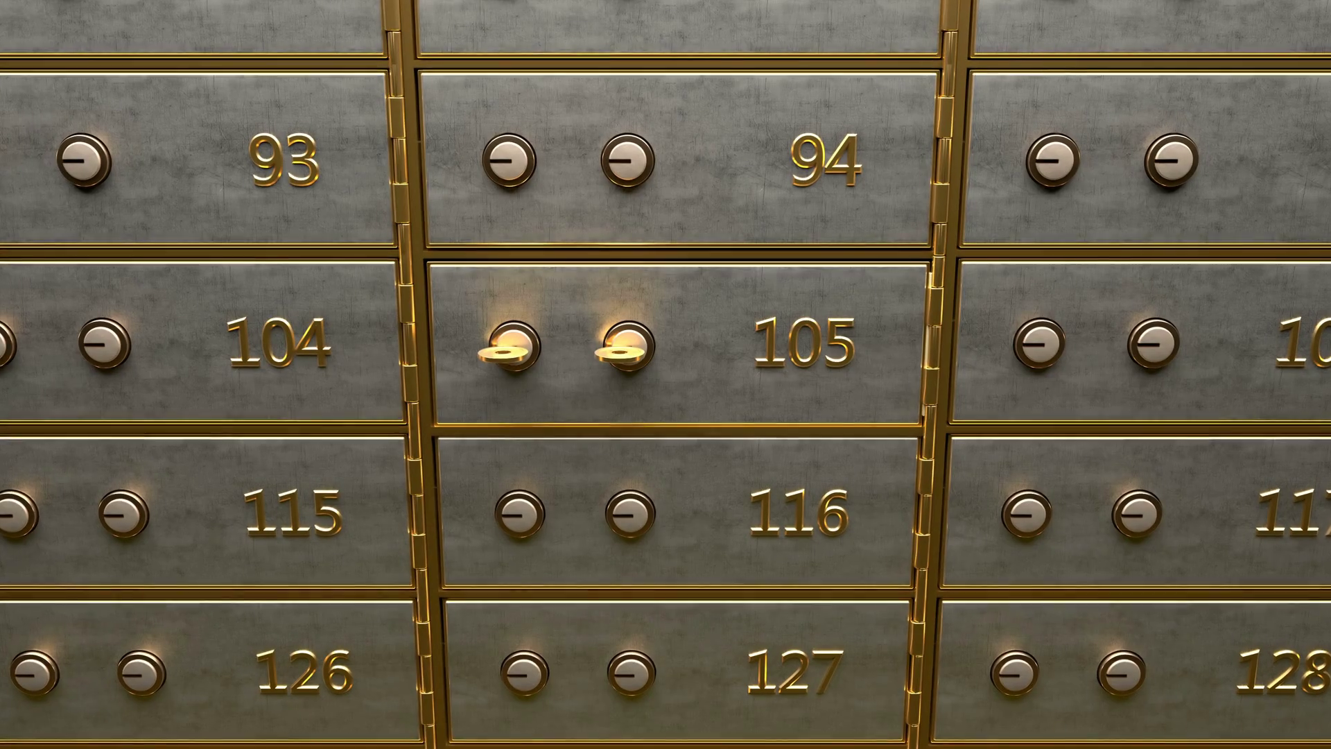 Fine Gold Bars Inside Safety Deposit Box Stock Footage SBV-334836944 ...