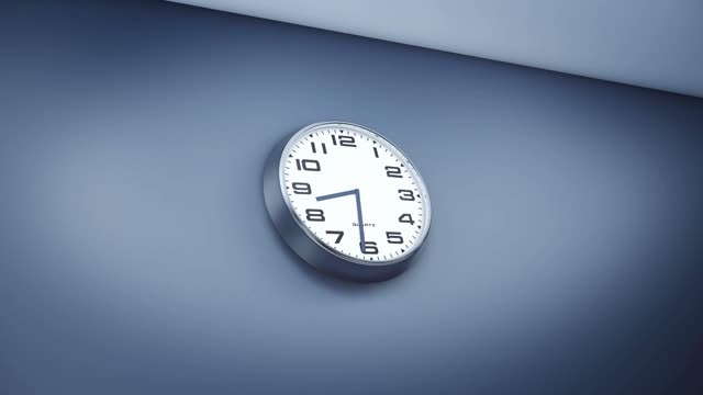 Wall Clock Stock Footage: Royalty-Free Video Clips - Storyblocks