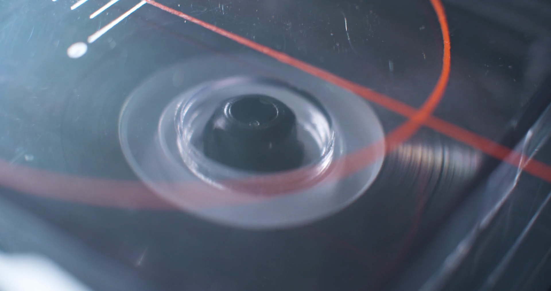 Tape Spindle Rewinds Fast Forwards Stock Footage SBV-339011057 ...