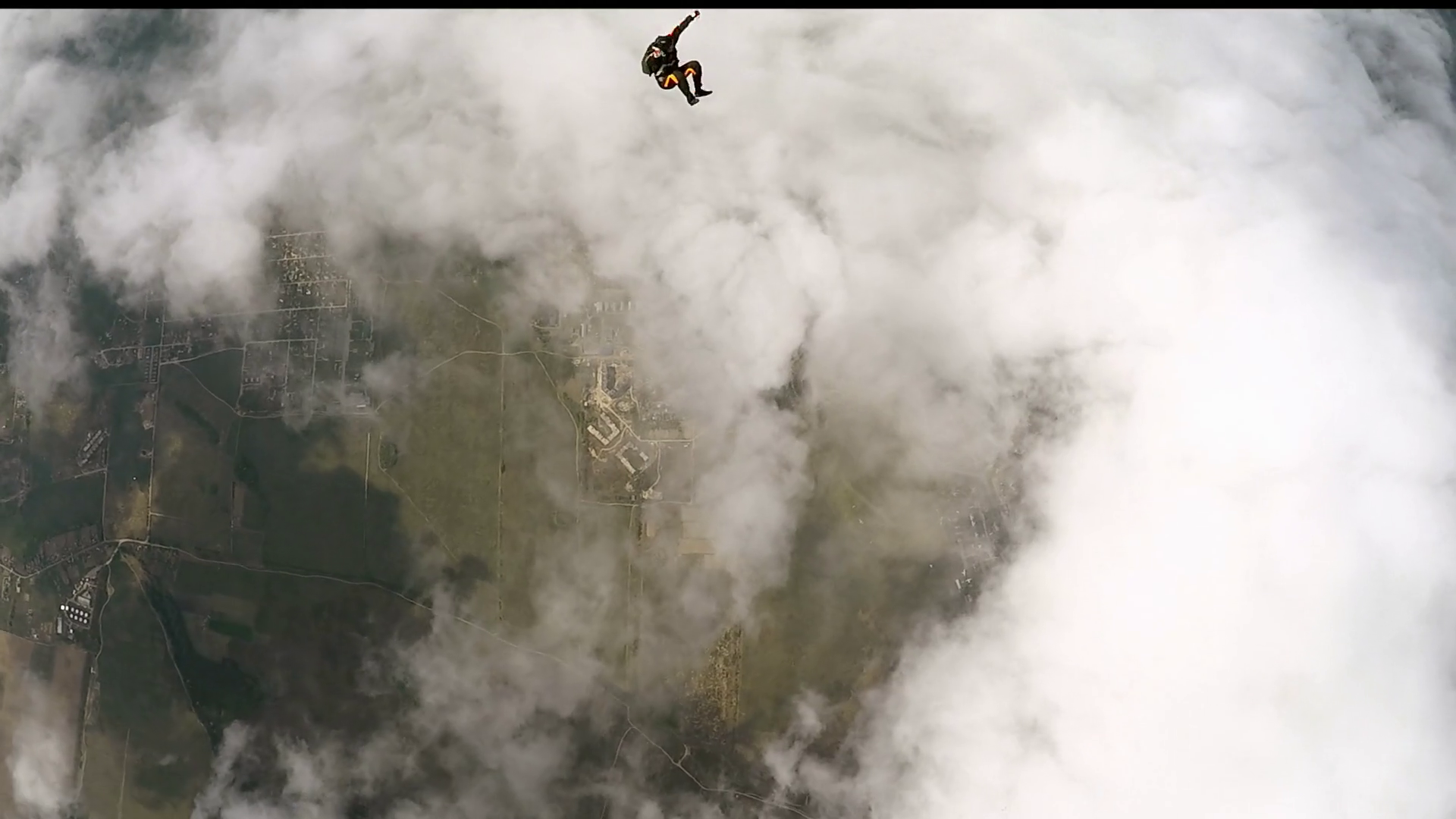 Skydiver In Accelerated Free Fall Course Stock Footage SBV-303442896 ...