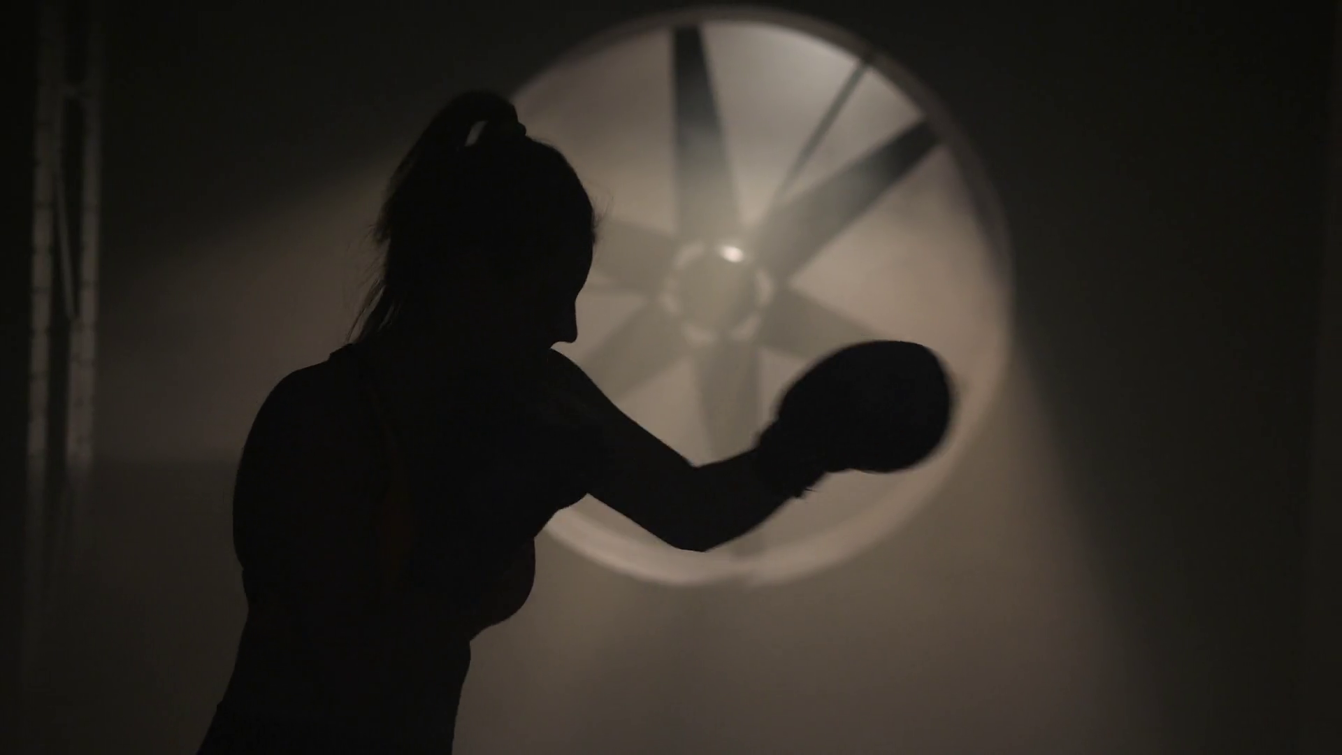 Young Woman Training In Boxing Gloves: Mma Stock Footage SBV-320108108 ...