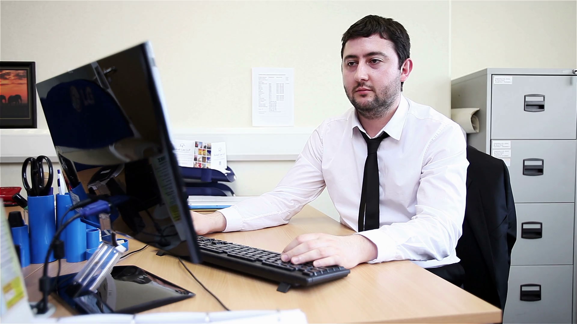Candid Video Footage Of Smartly Dressed Male Stock Footage SBV ...