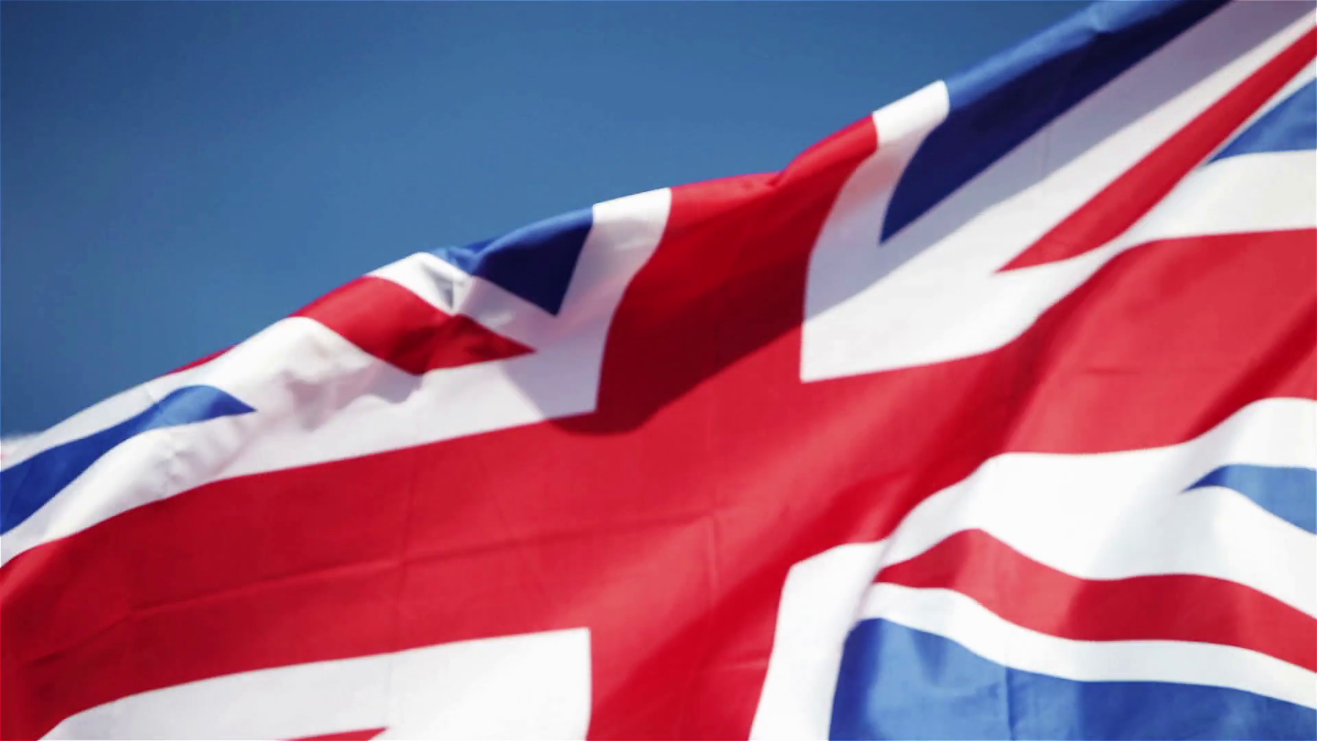UK Union flag (Union Jack) Stock Video Footage - Storyblocks