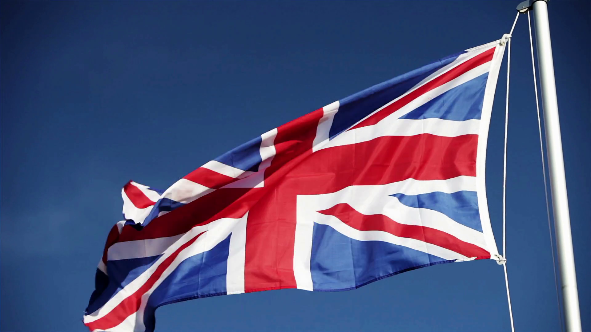 UK Union flag (Union Jack) Stock Video Footage - Storyblocks