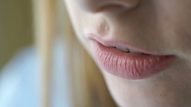 Little Girl Lips Stock Footage: Royalty-Free Video Clips - Storyblocks