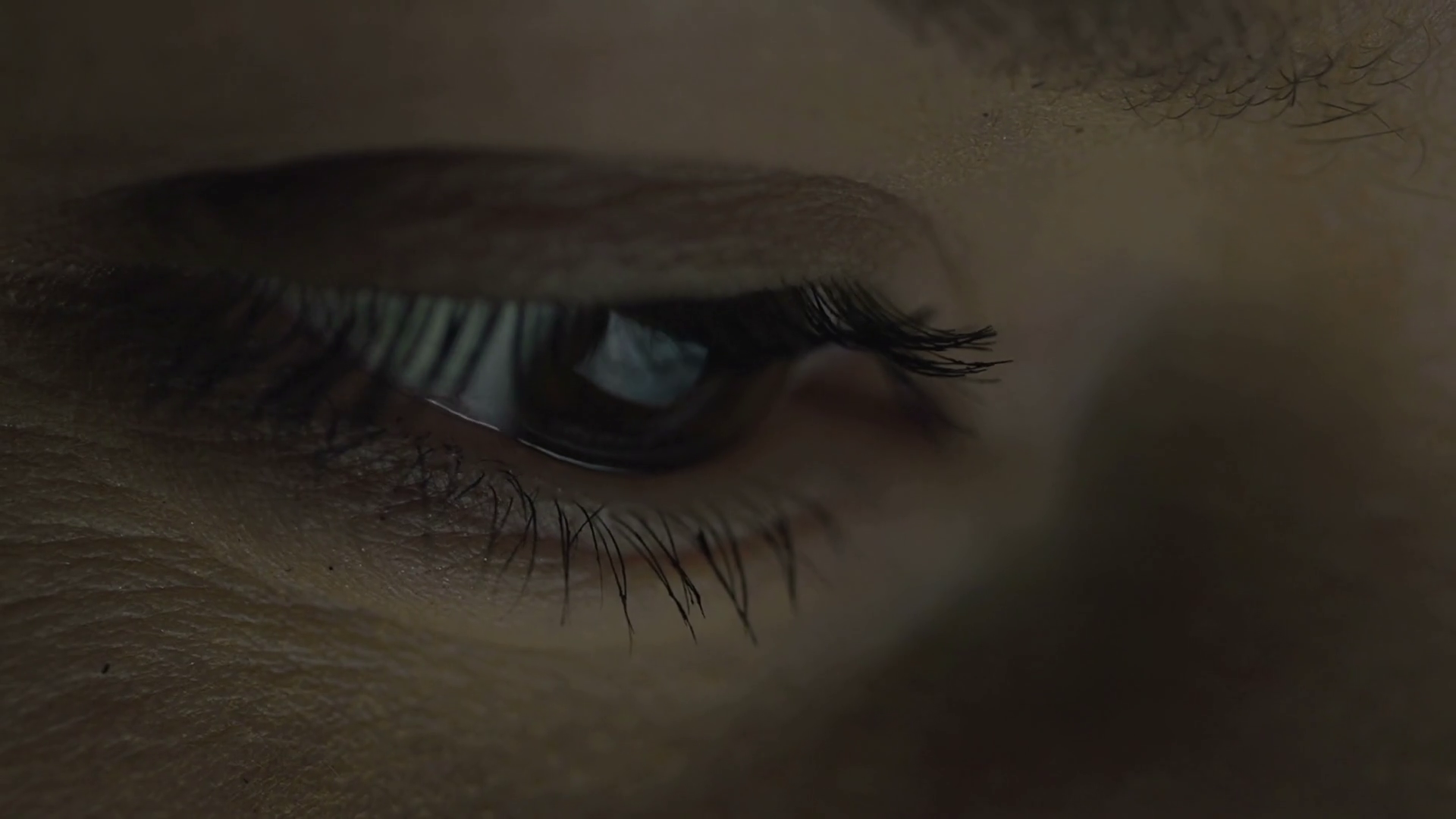 Eyeball Touchscreen Reflection Browsing Stock Footage SBV-300900556 ...