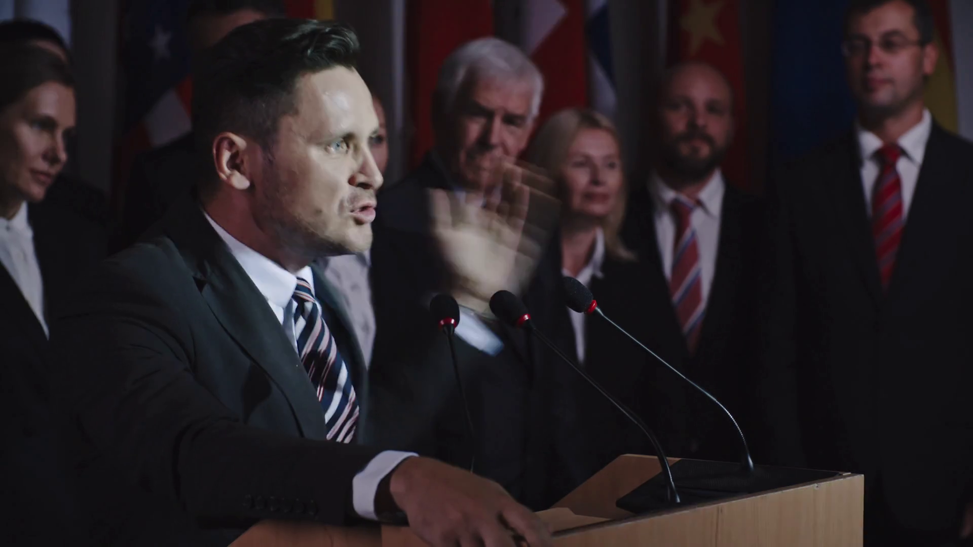 Dedicated Politician's Passion Stock Footage SBV-309323502 - Storyblocks