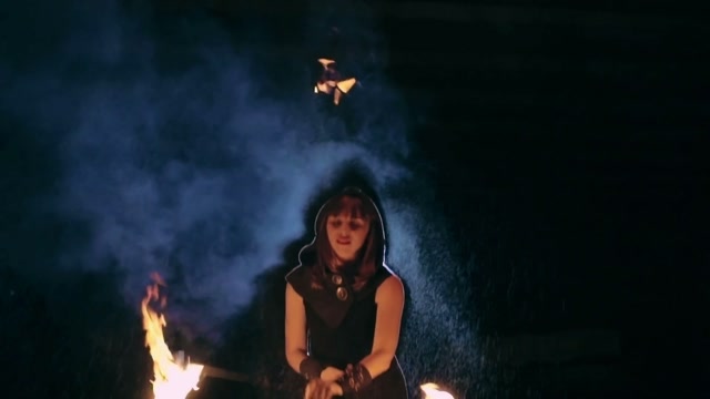 Fire Breathing Girl Stock Footage: Royalty-Free Video Clips - Storyblocks