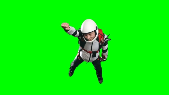 Superhero Green Screen Stock Footage: Royalty-Free Video Clips ...