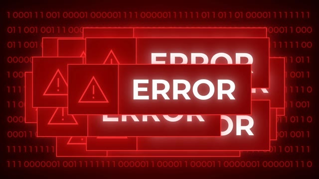Error Effect Stock Footage: Royalty-Free Video Clips - Storyblocks