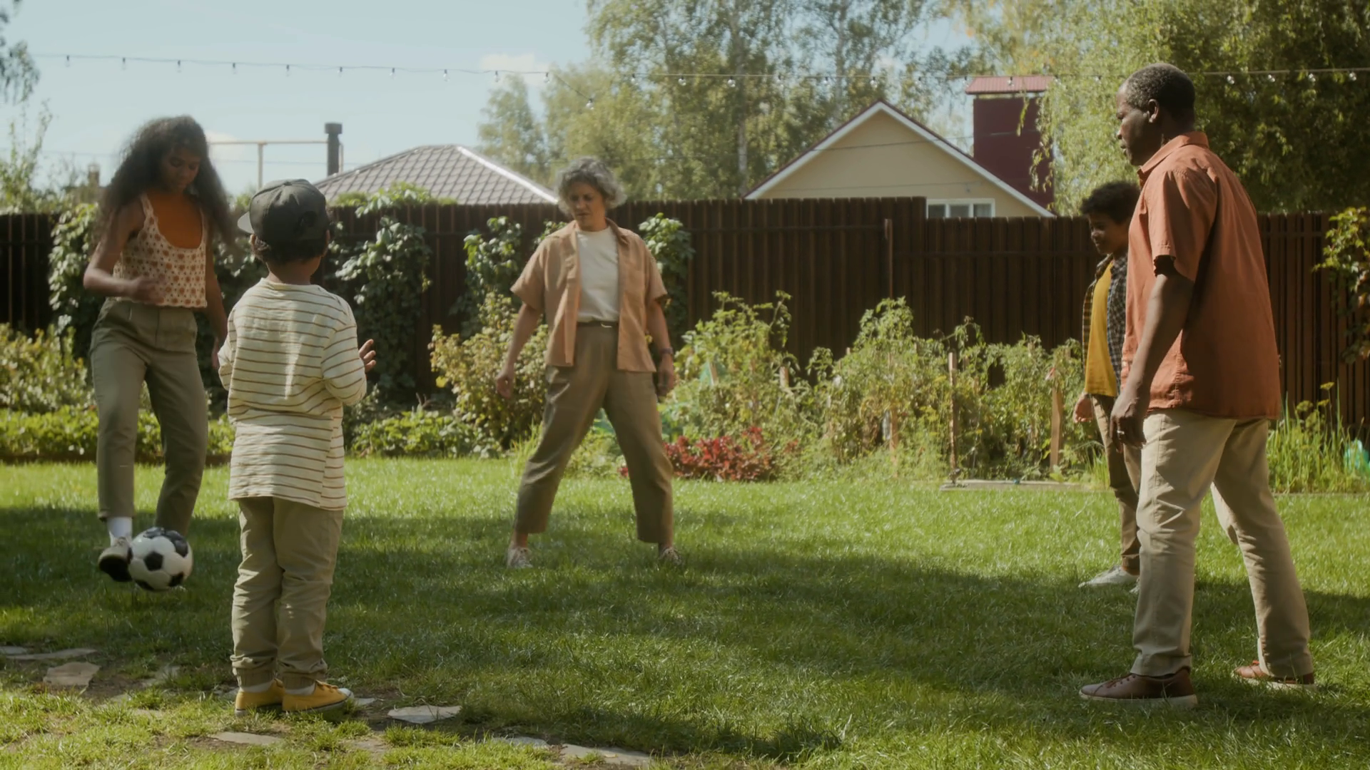 Full Shot Of Cheerful Polyethnic Family – Stock Footage SBV-352074369 ...