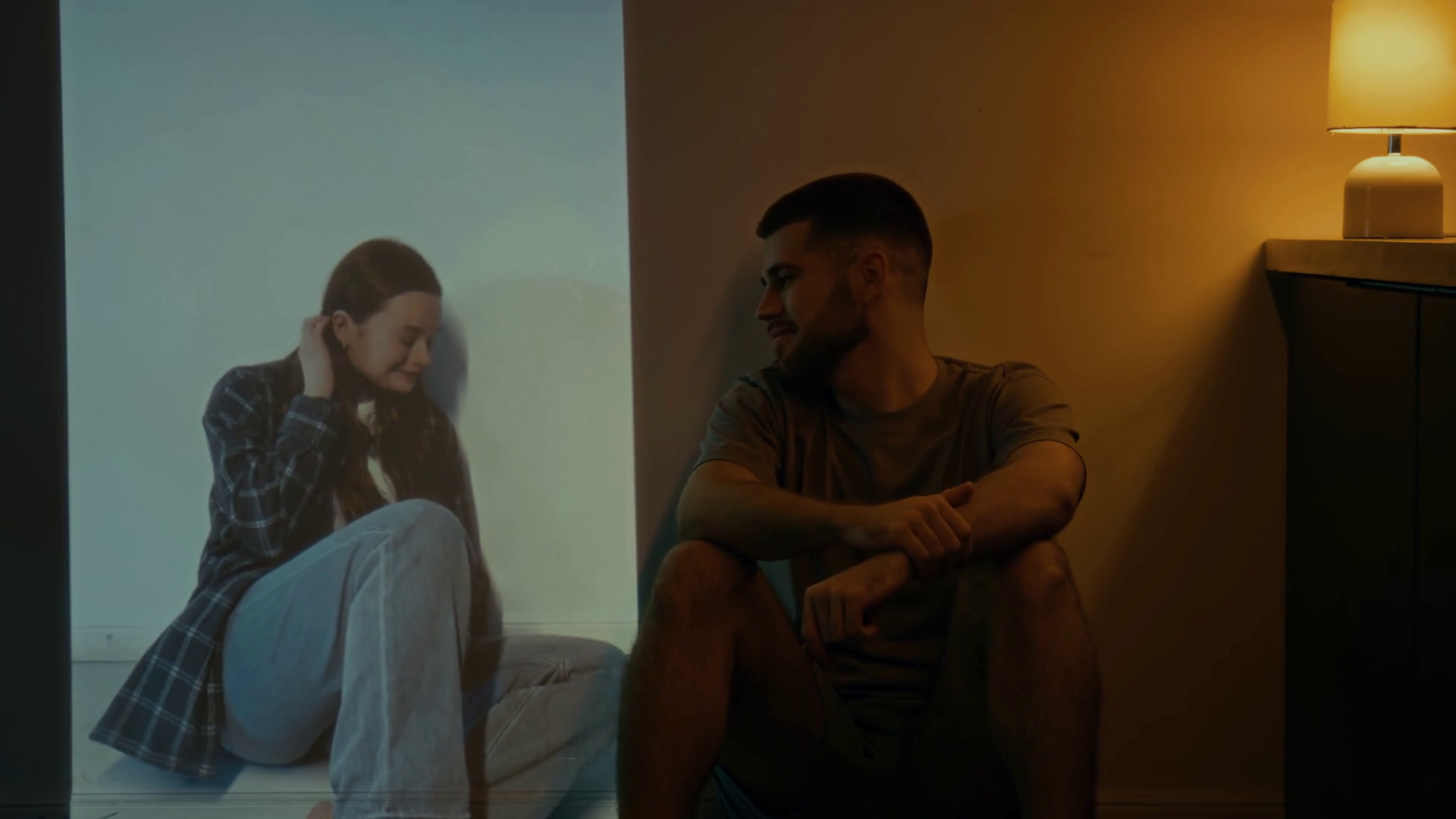 Full Shot Of Young Man Missing Happy Moments Stock Footage SBV ...