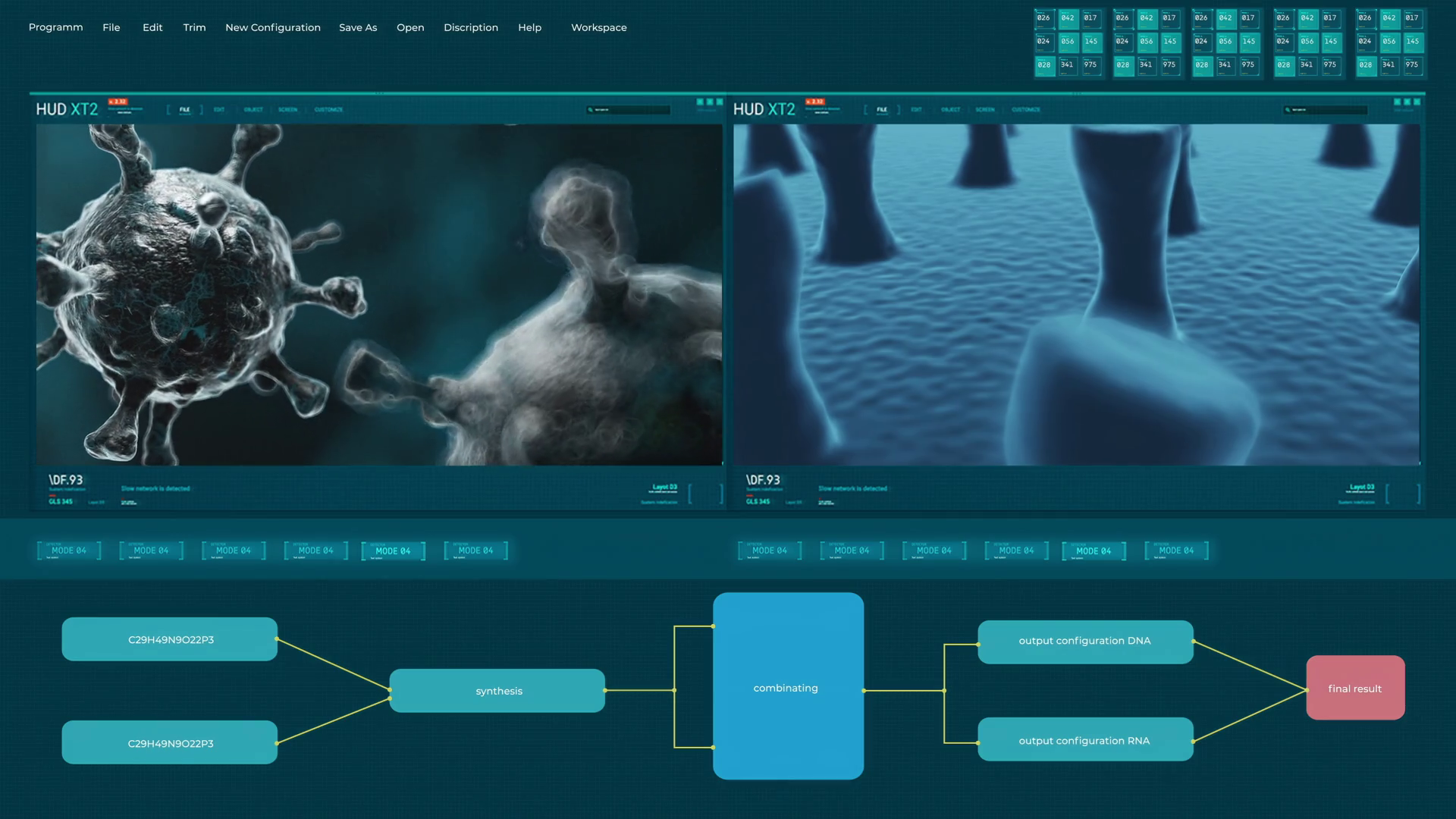 Cgi Of Computer Program Interface With 3d Stock Footage SBV-348500317 ...