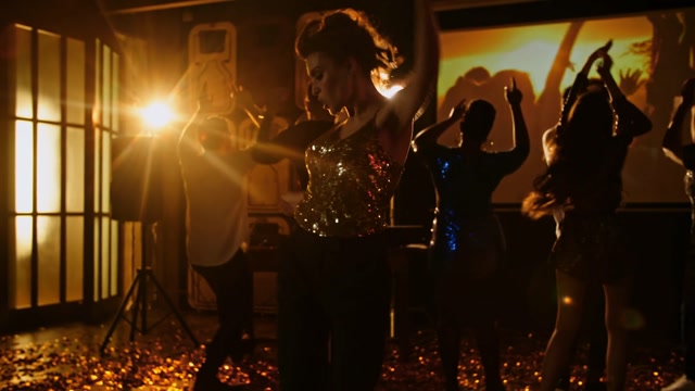 Golden Dance Video Stock Footage: Royalty-Free Video Clips - Storyblocks