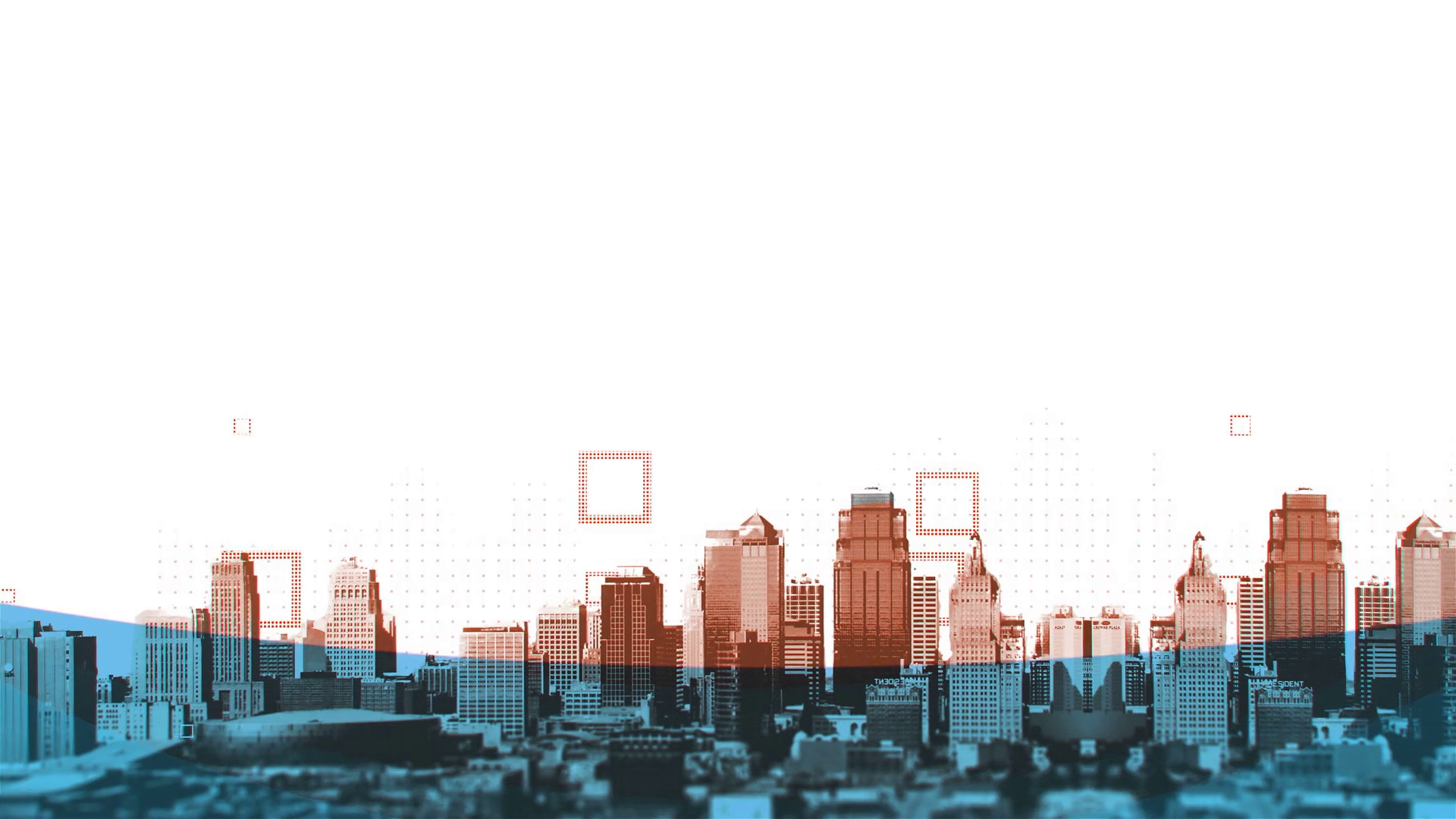 Cgi Animation Of Panorama Of Cityscape With Stock Footage SBV-314403746 ...