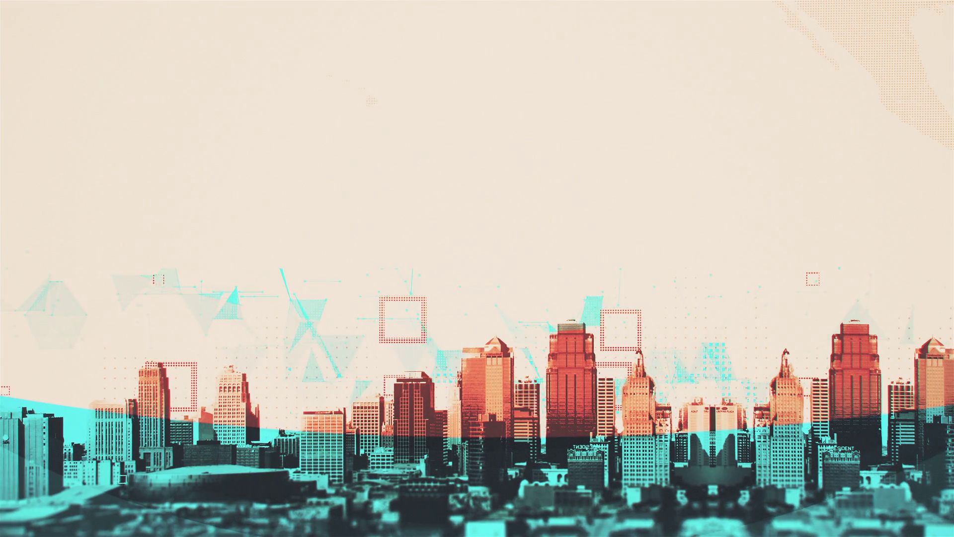 Cgi Animation With Pan Of City Landscape; Stock Footage SBV-314403752 ...