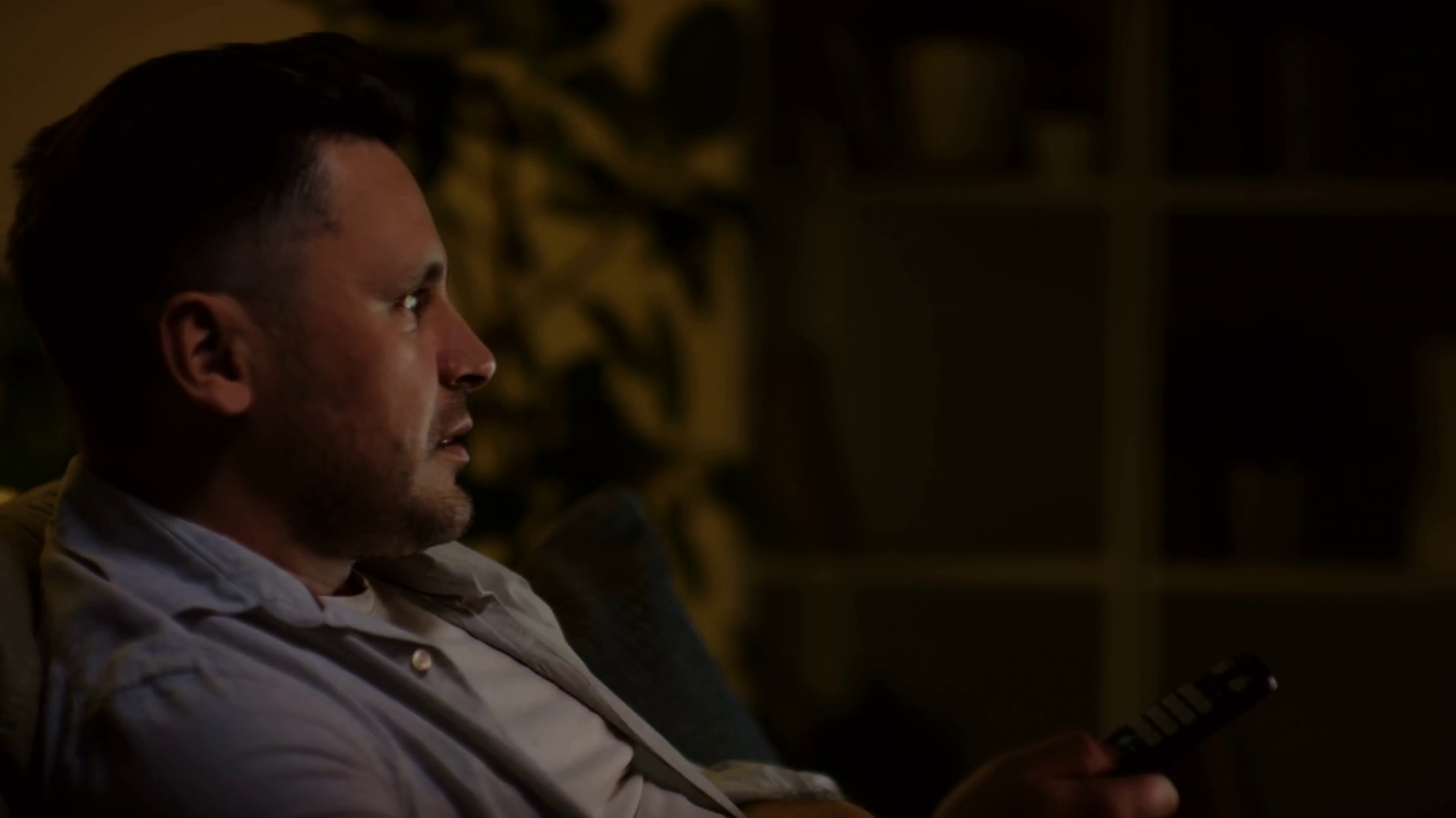 Chest Up Shot Of Middle Aged Caucasian Man Stock Footage SBV-337950996 ...