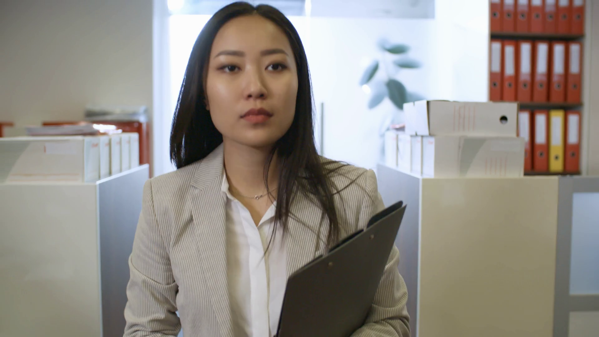 Front View Medium Shot Of Young Asian Stock Footage SBV-330744626 ...