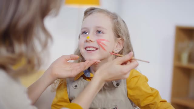 Child Makeup Stock Footage: Royalty-Free Video Clips - Storyblocks