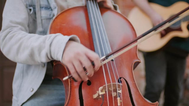 Man With Chello Stock Footage: Royalty-Free Video Clips - Storyblocks
