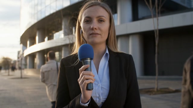 News Reporter Stock Footage: Royalty-Free Video Clips - Storyblocks
