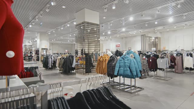 Clothing Section Stock Footage: Royalty-Free Video Clips - Storyblocks