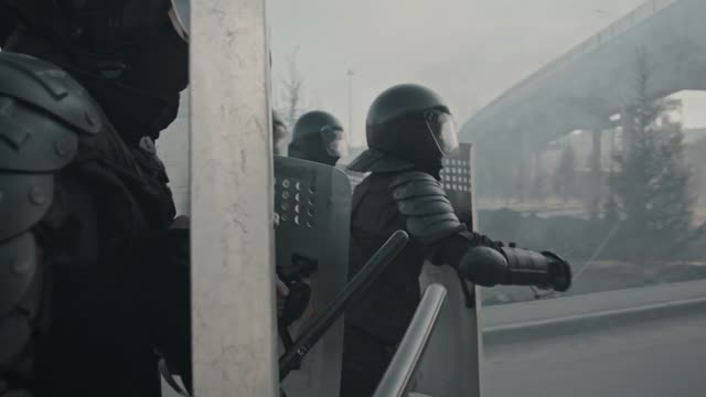 Riot Police Stock Footage: Royalty-Free Video Clips - Storyblocks