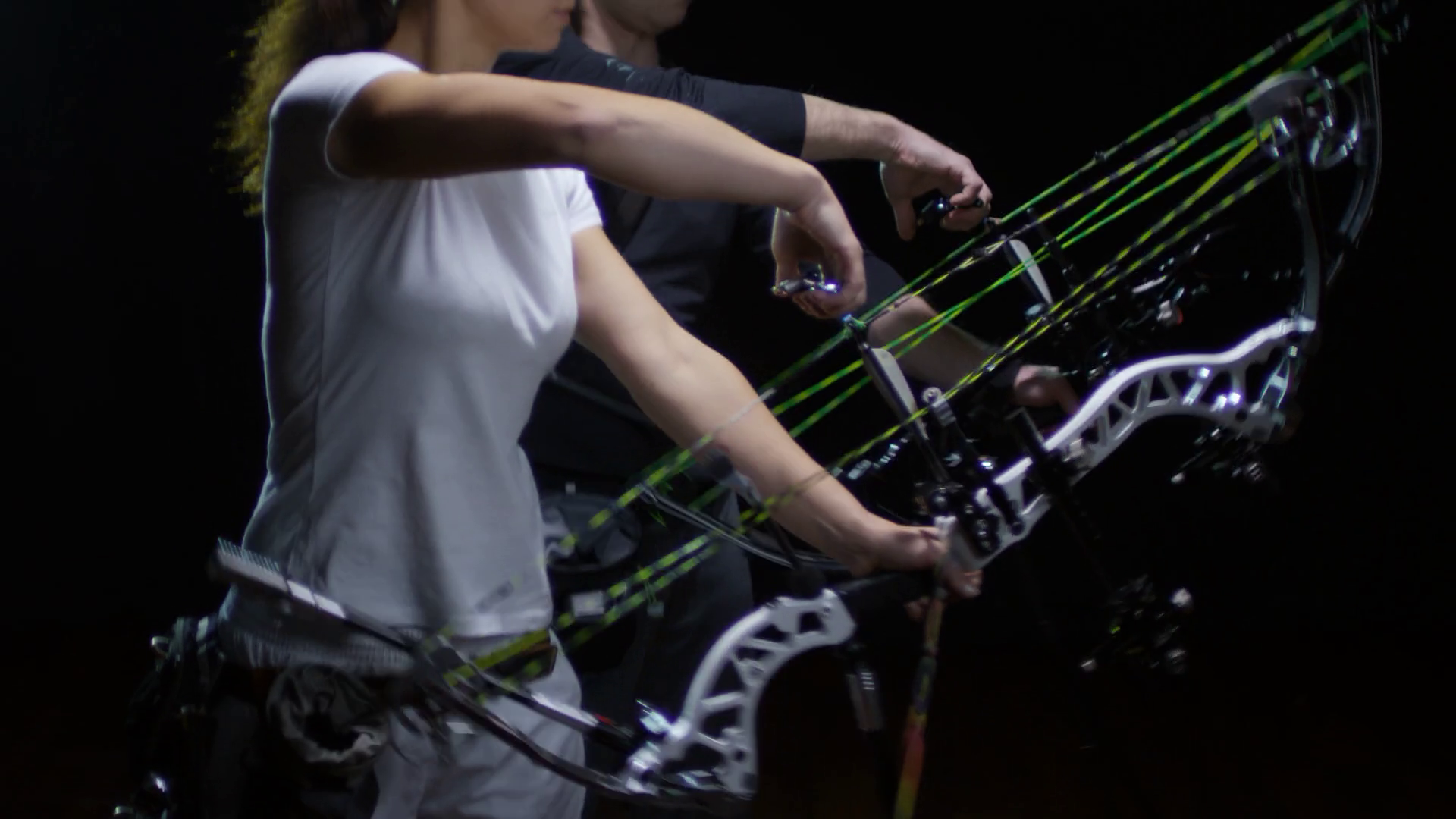 Studio Shot With Tilt Up Of Concentrated Stock Footage SBV-324501722 ...